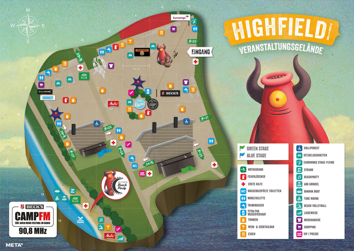 Highfield Festival 2018 - Der Timetable ist da | Common Tales : Common ...